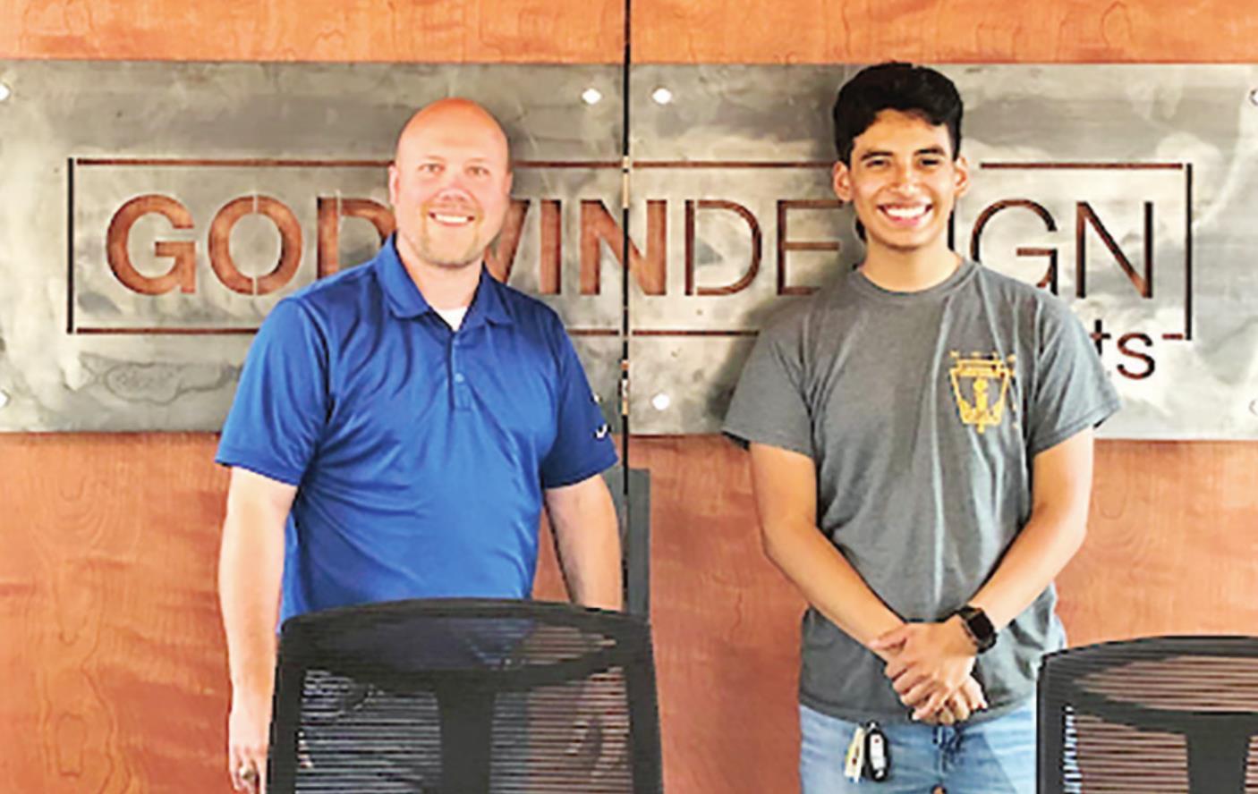 Presidential Scholar Israel Perez Visits Godwin Design Architects ...