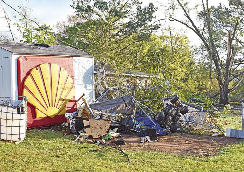 Hughes Springs Fire Station deemed total loss after tornados rip ...